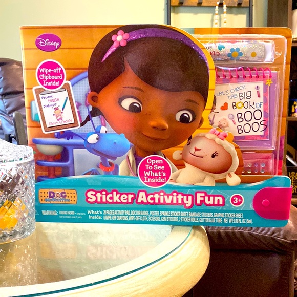 Toys | Disney Doc Mcstuffins Sticker Activity Fun Set | Poshmark